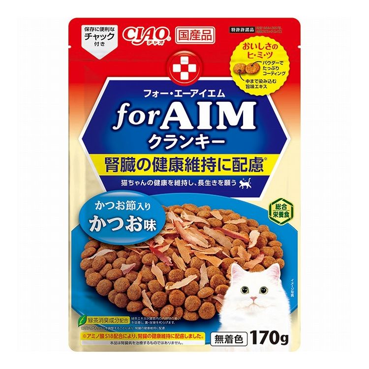 【12個セット】 CIAO forAIMクランキー かつお味 17g×5袋 x12 – mimipets